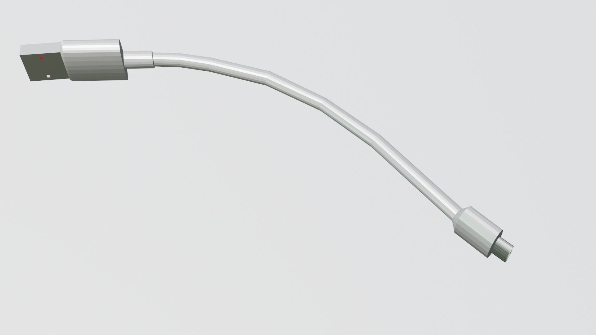 3D model USB-Cable Data Cable VR / AR / low-poly | CGTrader