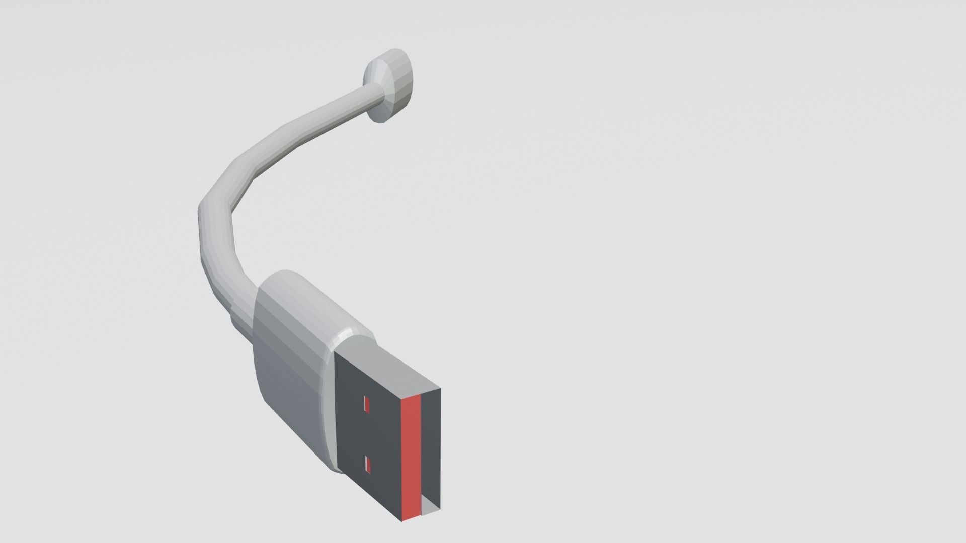 3D model USB-Cable Data Cable VR / AR / low-poly | CGTrader