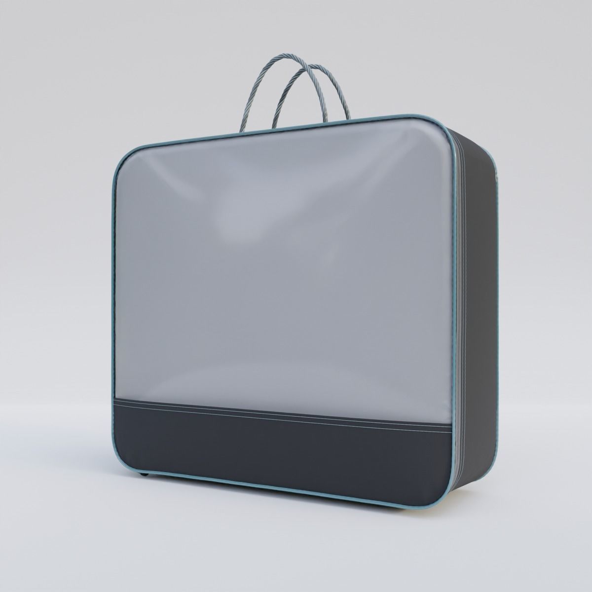 Packing bag bed linen 3D model | CGTrader