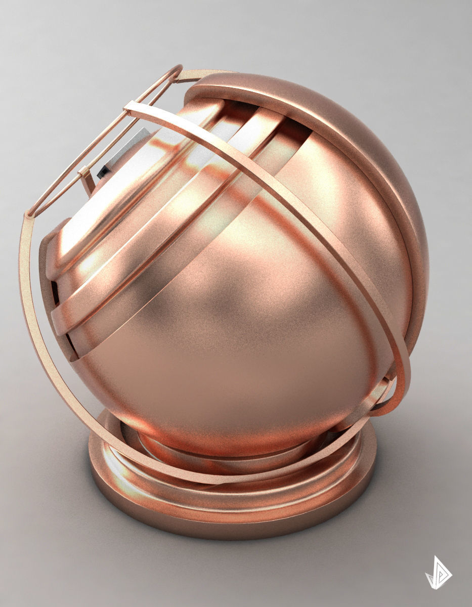 VRAY SHADER---METAL---Copper Texture | CGTrader