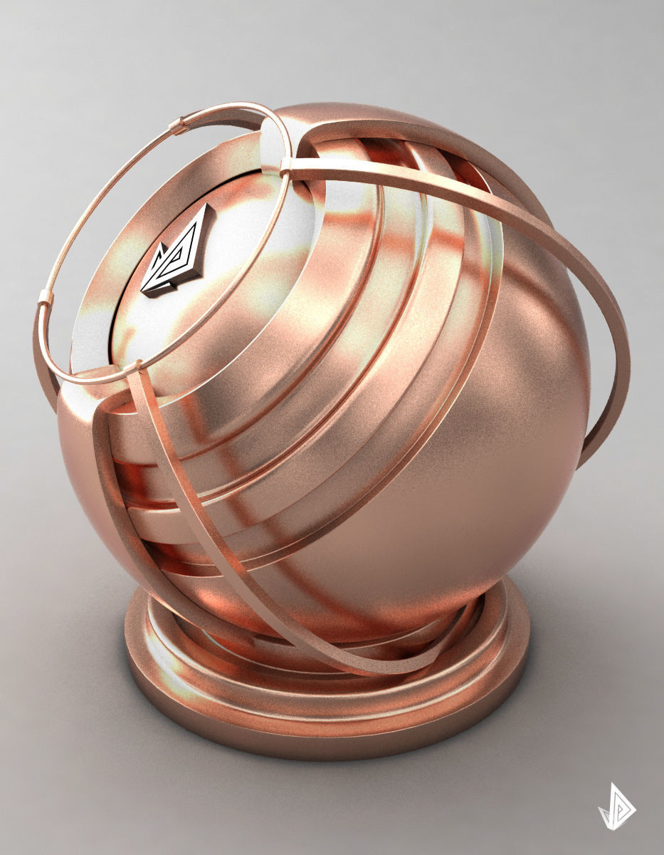 VRAY SHADER---METAL---Copper Texture | CGTrader