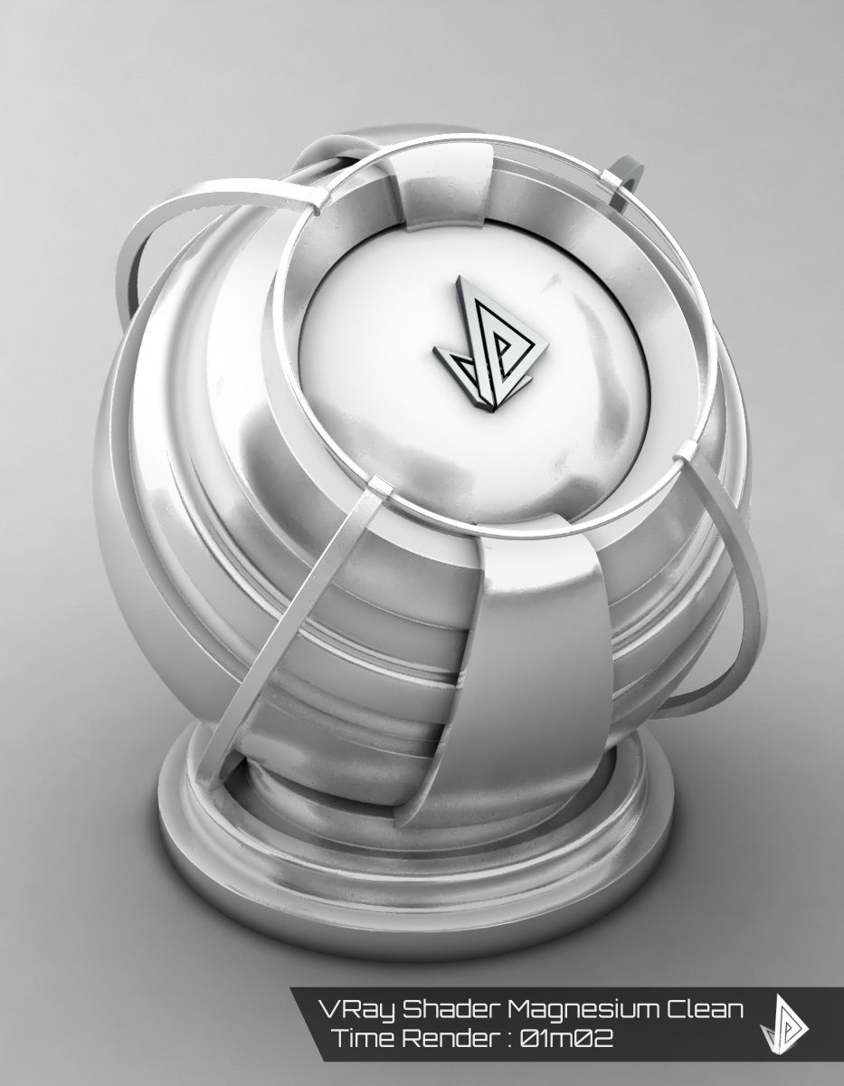 VRAY SHADER---METAL---Magnesium Texture | CGTrader