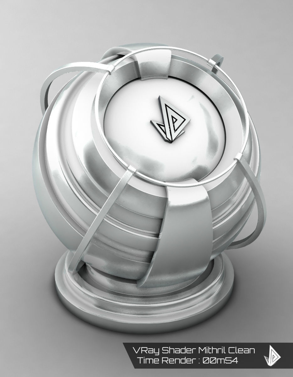 VRAY SHADER---METAL---Mithril Texture | CGTrader