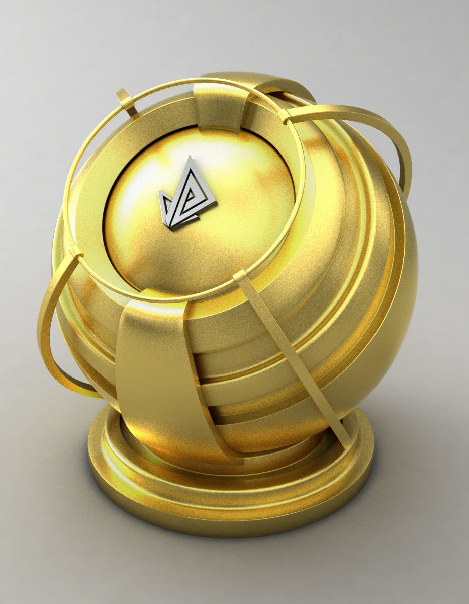 VRAY SHADER---METAL---Gold Texture | CGTrader
