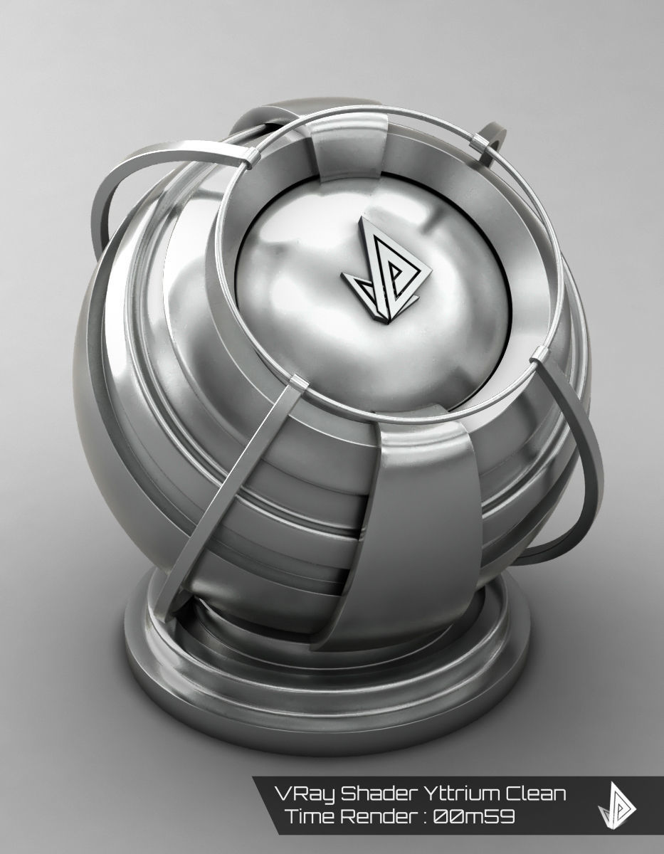 VRAY SHADER---METAL---Yttrium Texture | CGTrader