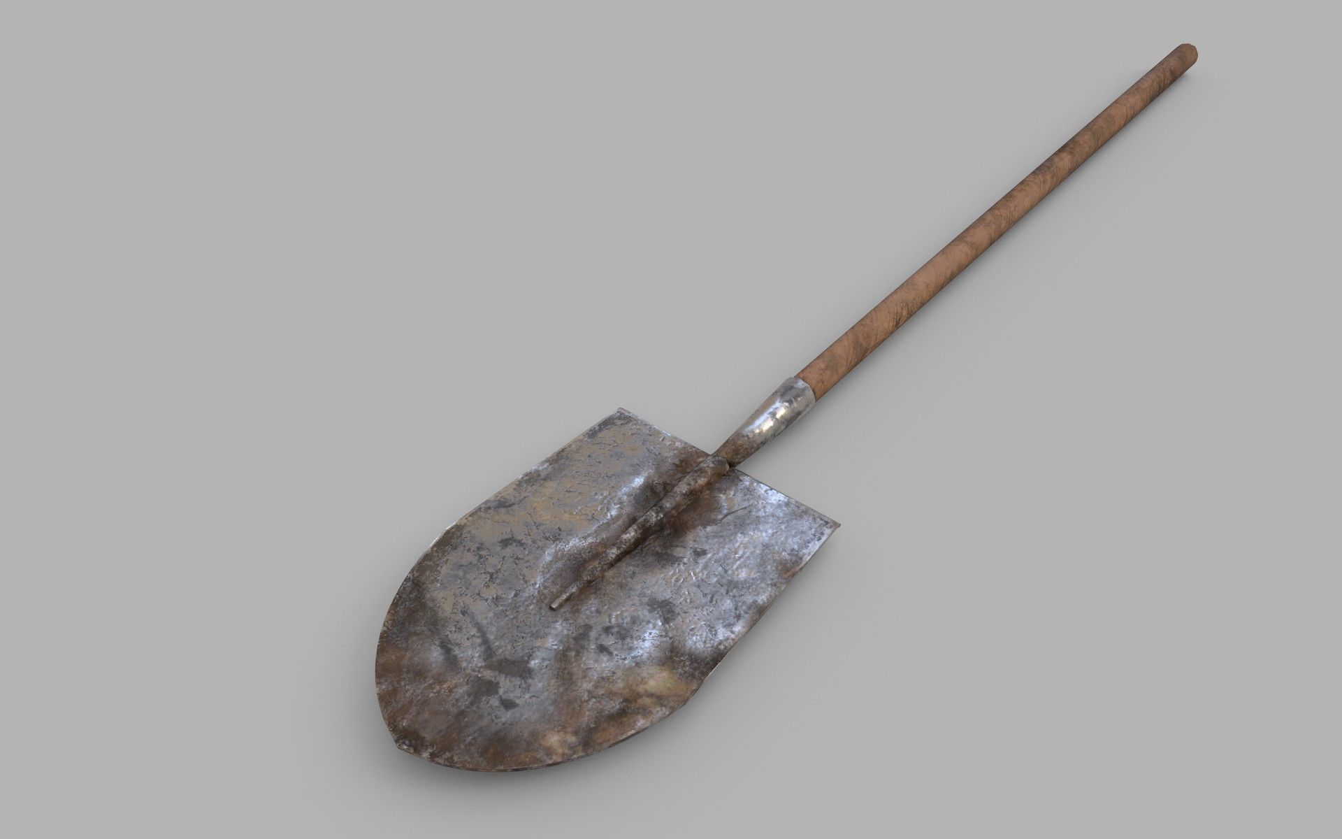3D model Pack of 6 Medieval Shovels VR / AR / low-poly | CGTrader