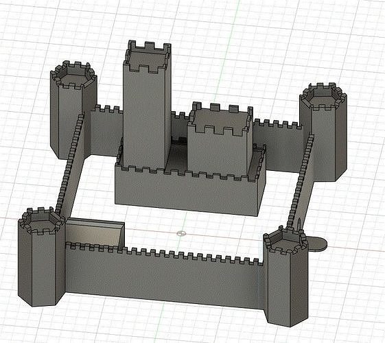 Fantasy Fort free VR / AR / low-poly 3D model | CGTrader