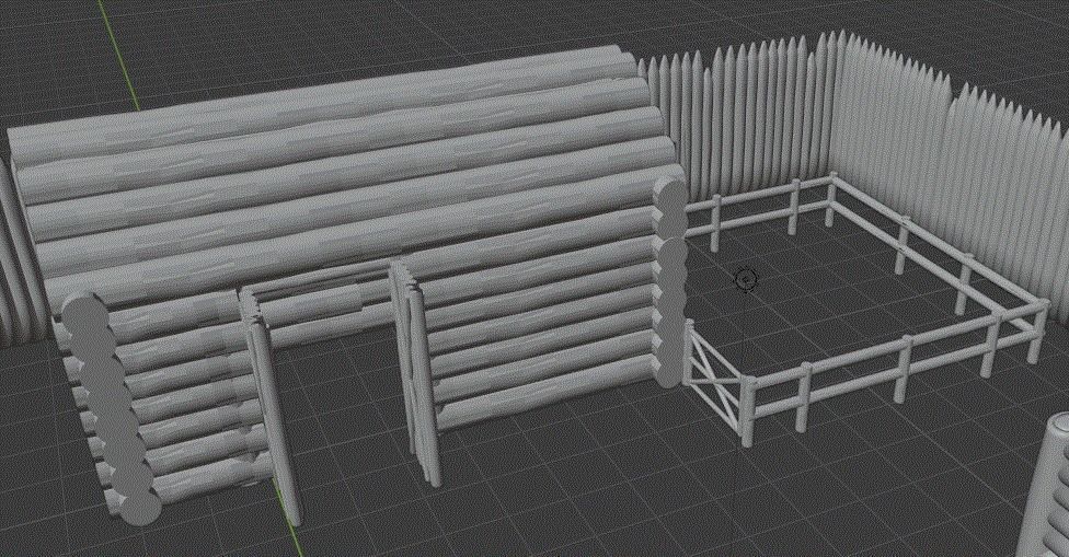 Frontier Fort free VR / AR / low-poly 3D model | CGTrader