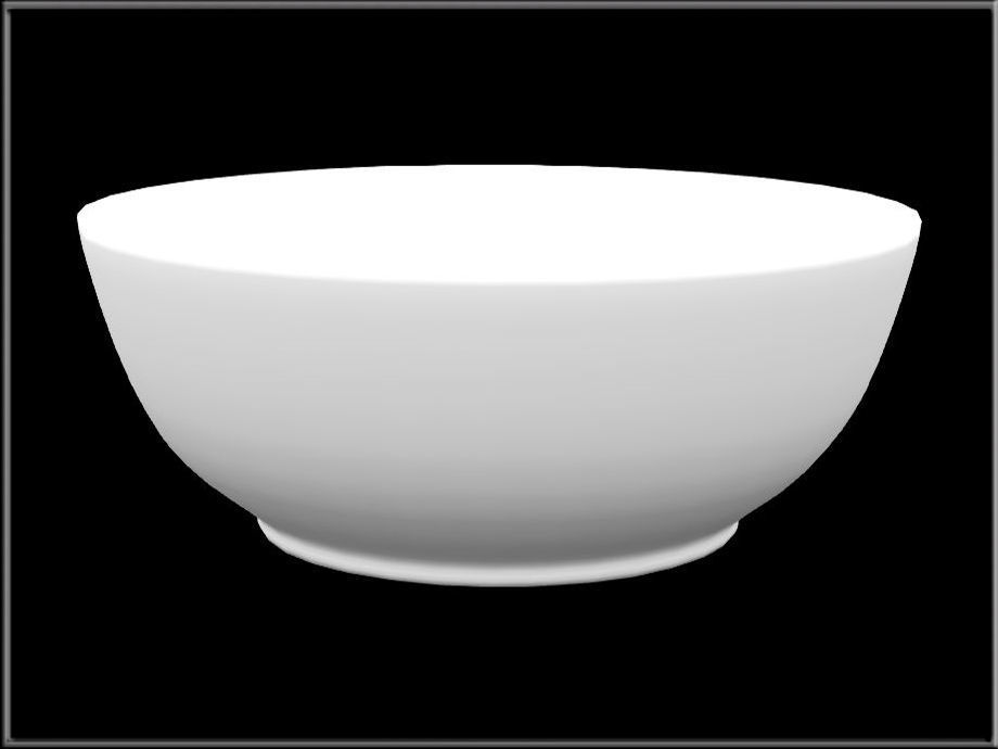 3D model Metal Line Dish Bowl VR / AR / low-poly | CGTrader