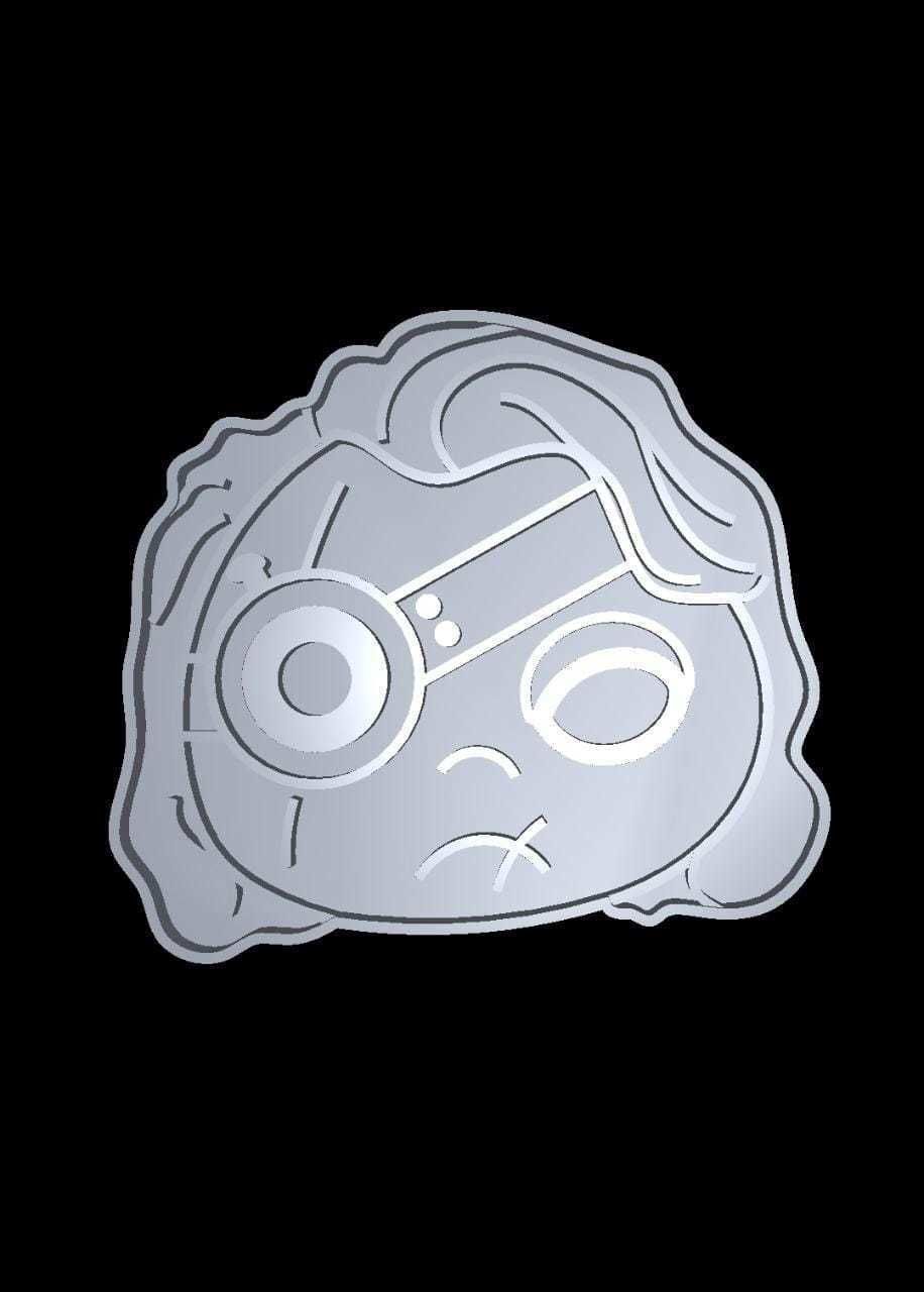 Harry Potter Alastor Moody Cookie Cutter Stamp Cake Decorating 3D model ...