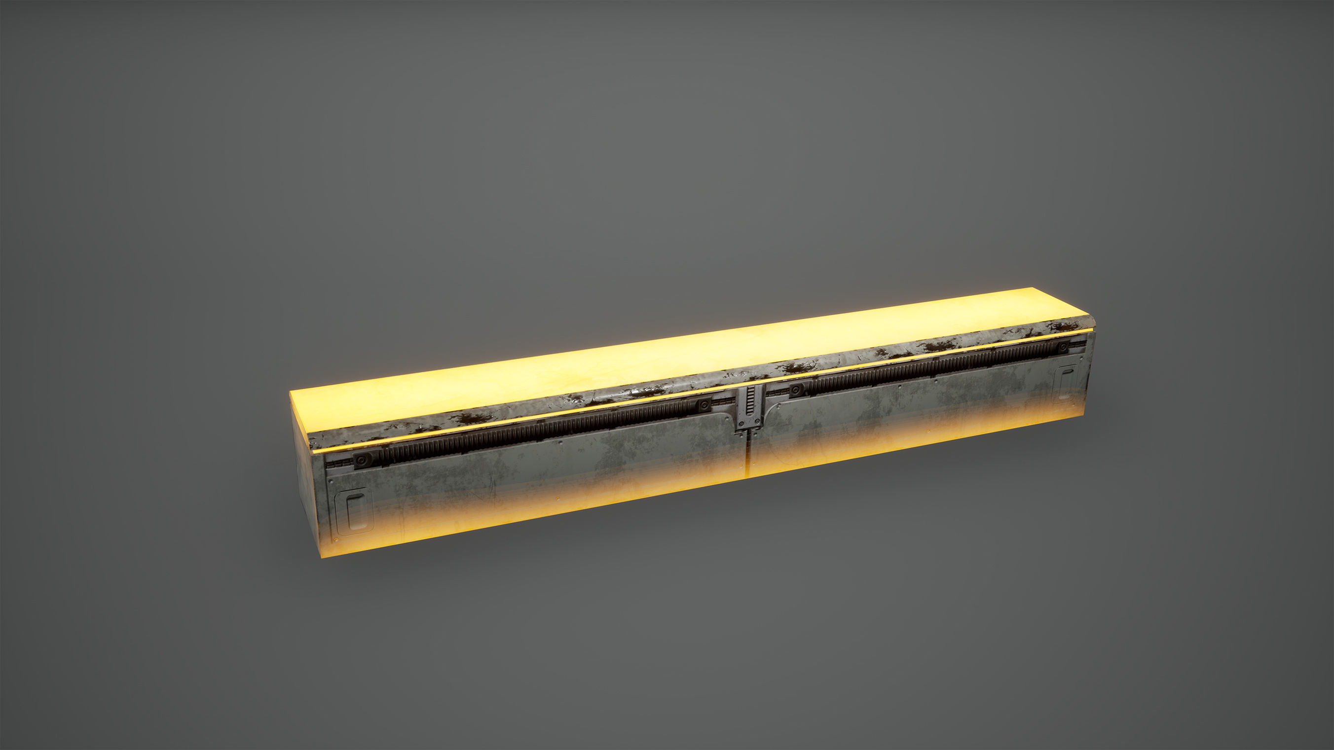 3D model Cyberpunk Sci fi Tables Set Low Poly Game Ready VR / AR / low ...