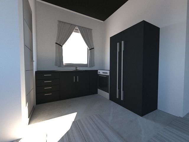 3D model Simple kitchen elements VR / AR / low-poly | CGTrader