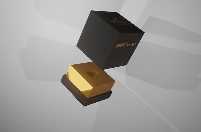 BOX packaging 3d model 3D model | CGTrader