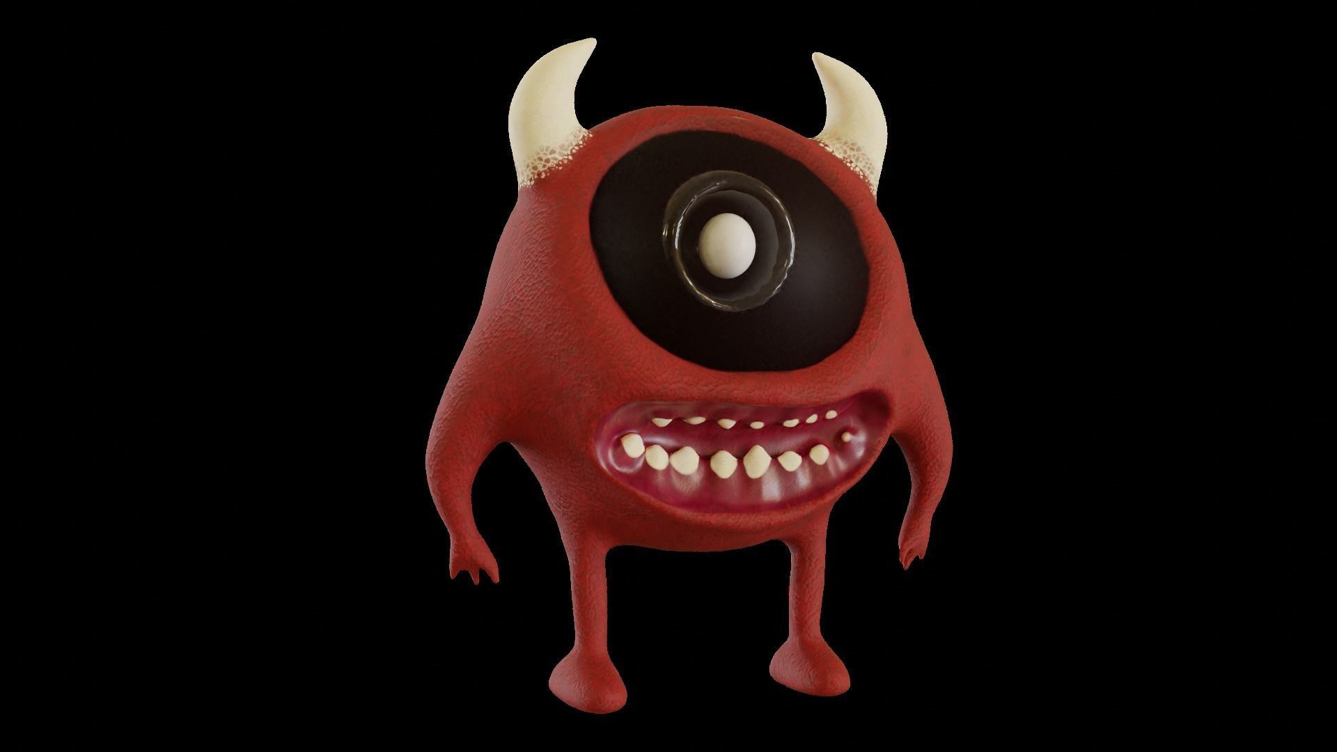 Loox from Undertale 3D model animated rigged | CGTrader