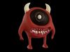 Loox from Undertale 3D model animated rigged | CGTrader