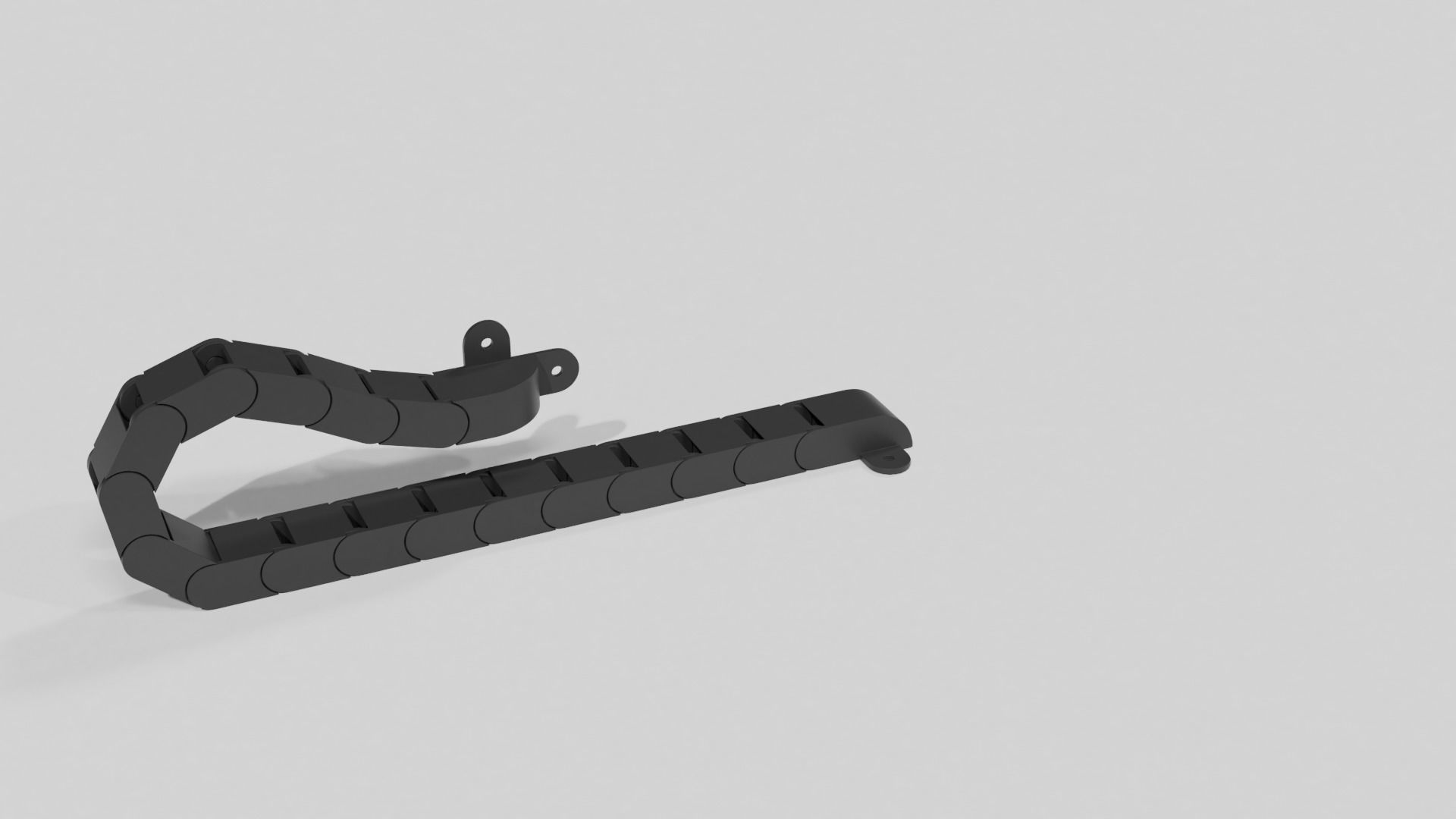 Drag chain cable 3D model 3D printable | CGTrader