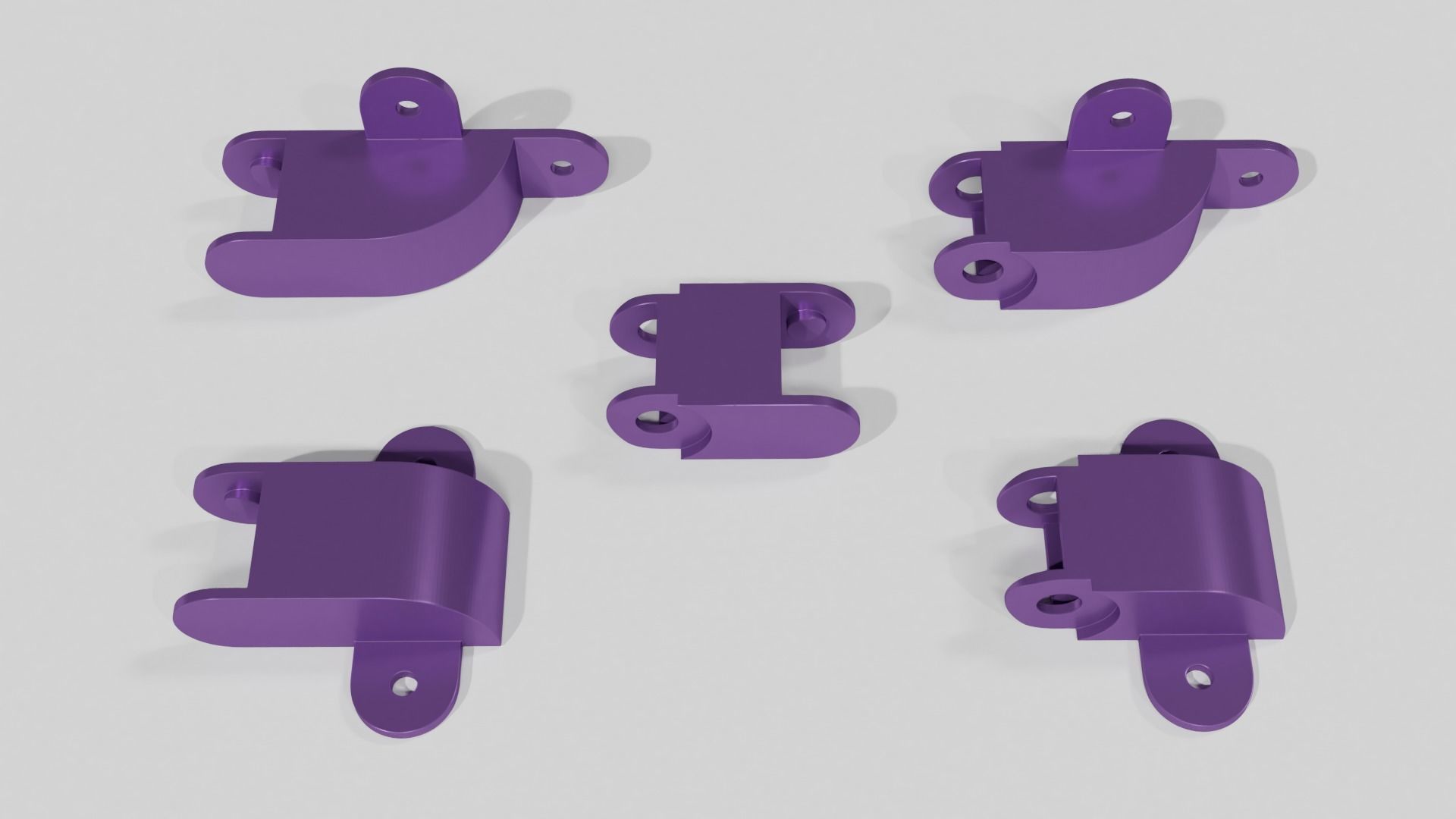 Drag chain cable 3D model 3D printable | CGTrader