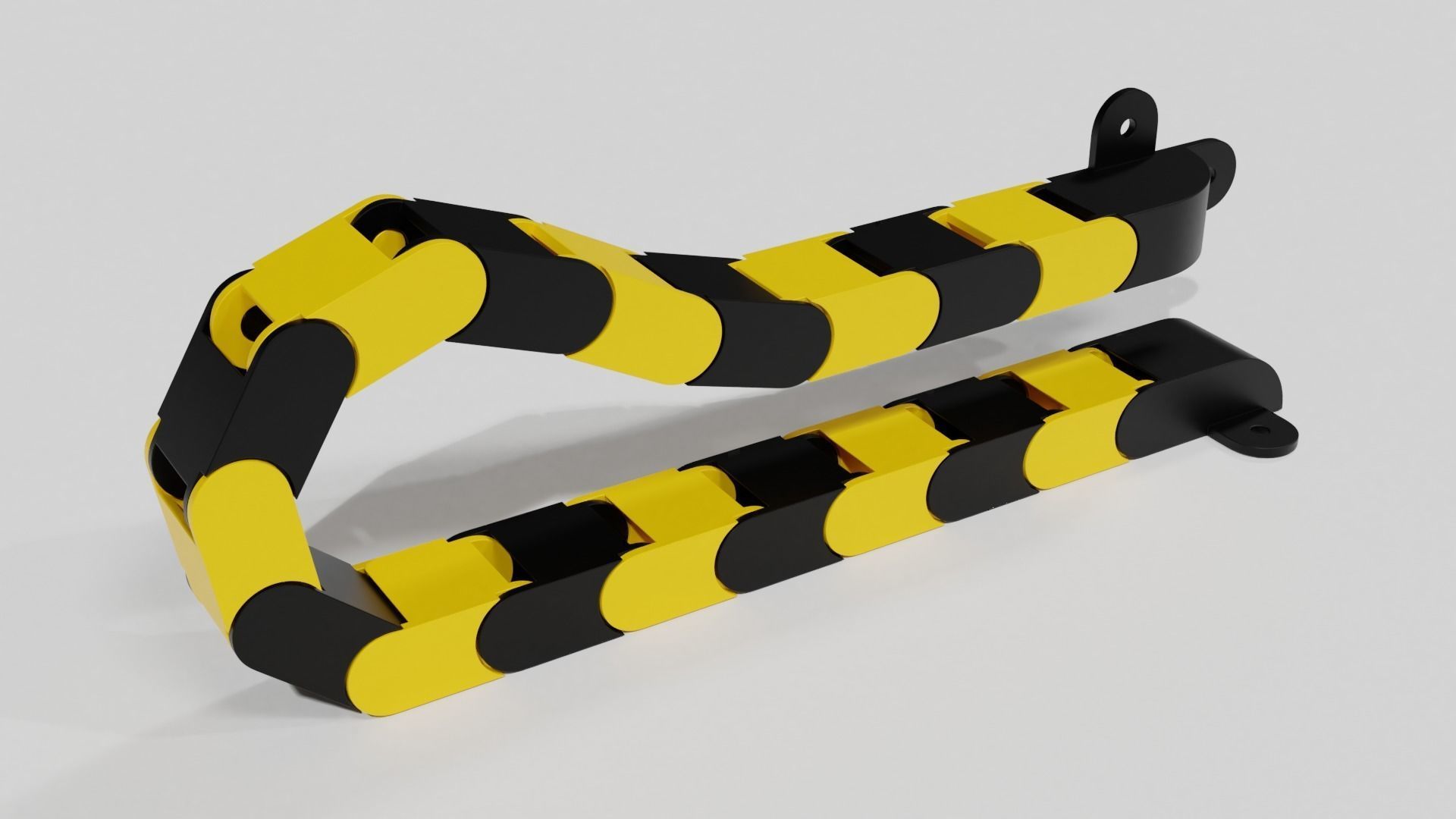 Drag chain cable 3D model 3D printable | CGTrader