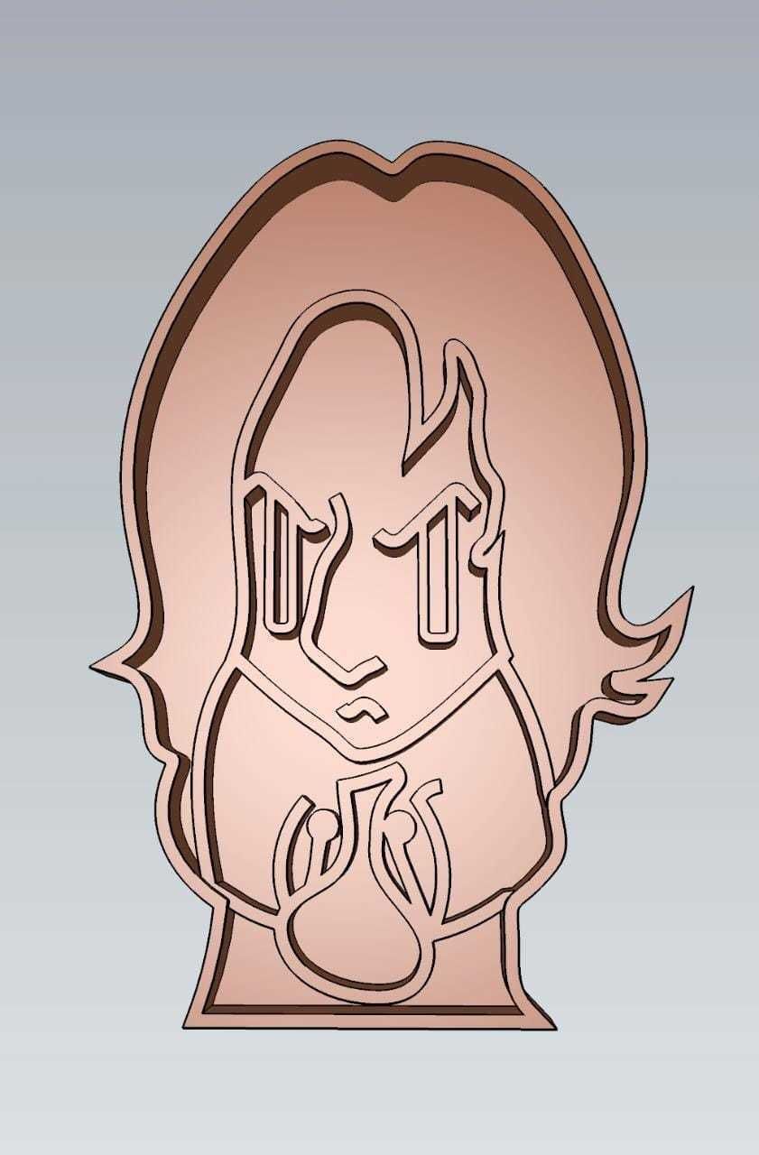 Harry Potter Severus Snape Cookie Cutter Stamp Cake Decorating 3D model ...