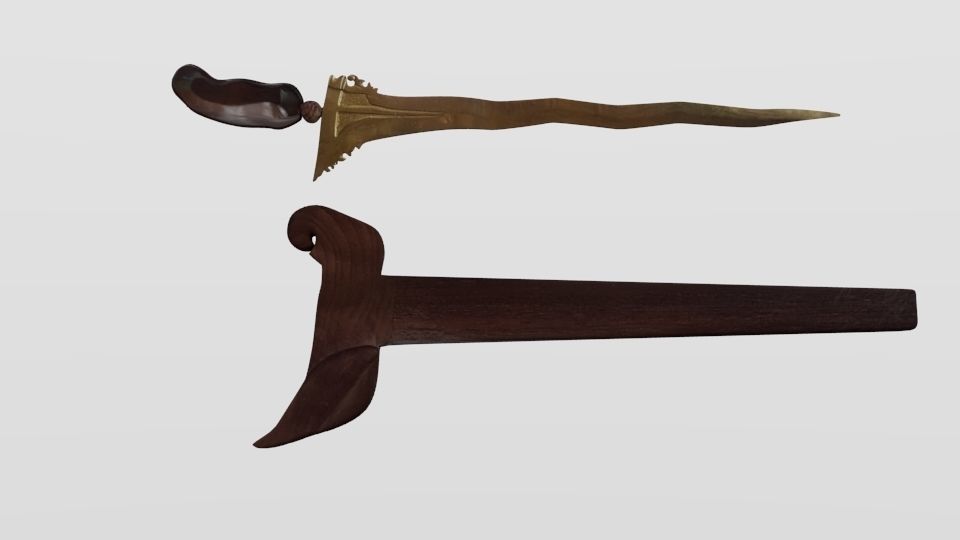 Balinese Keris 3D model | CGTrader