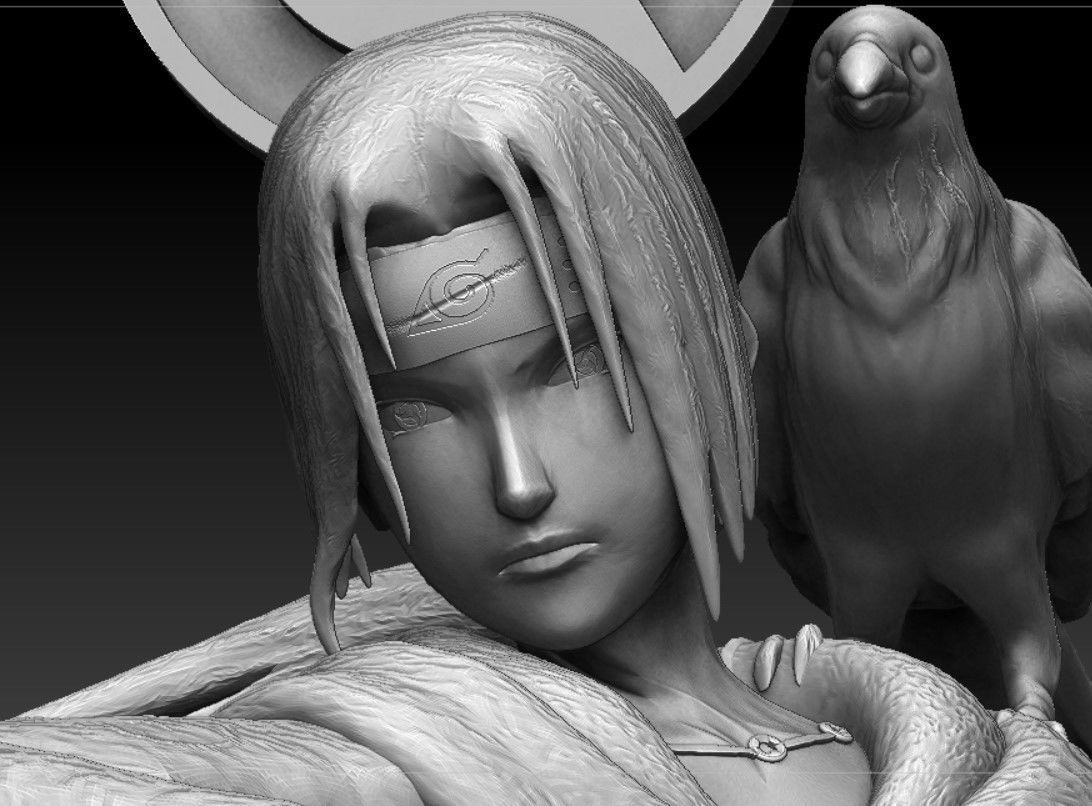 ITACHI UCHIHA 3Dmodel-Naruto 3D model 3D printable | CGTrader