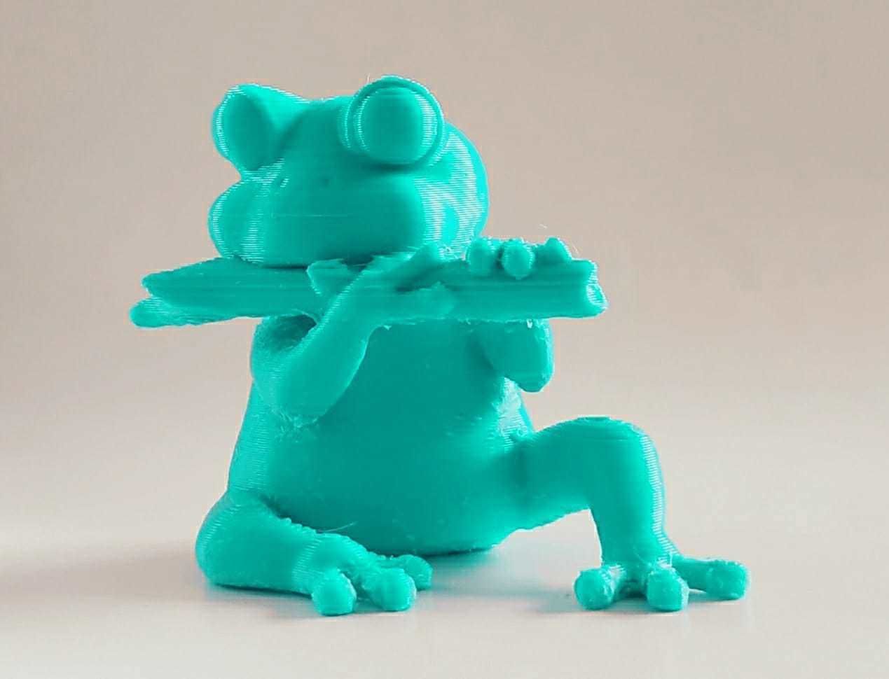 Flute Frog 3D model 3D printable | CGTrader