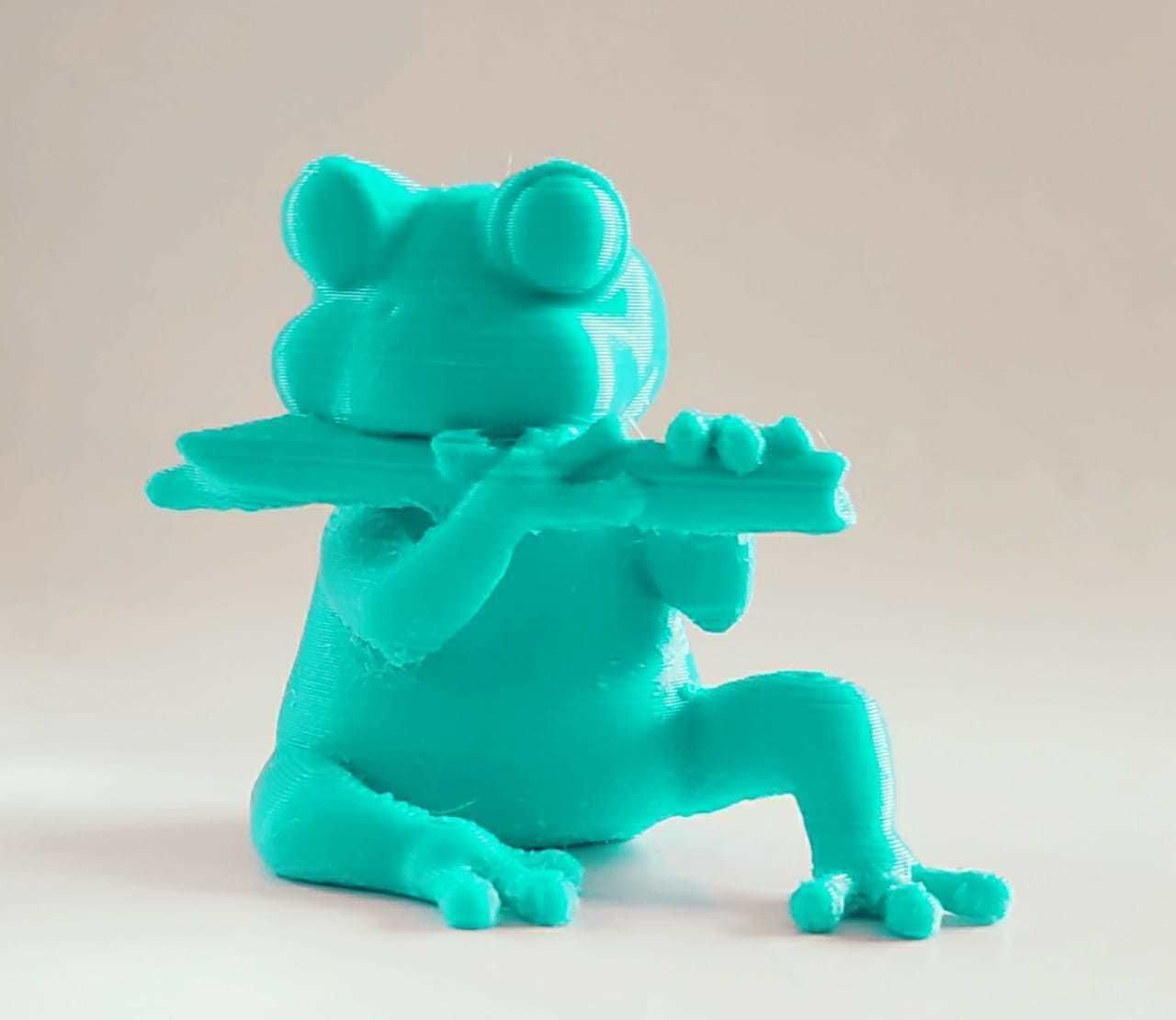 Flute Frog 3D model 3D printable | CGTrader