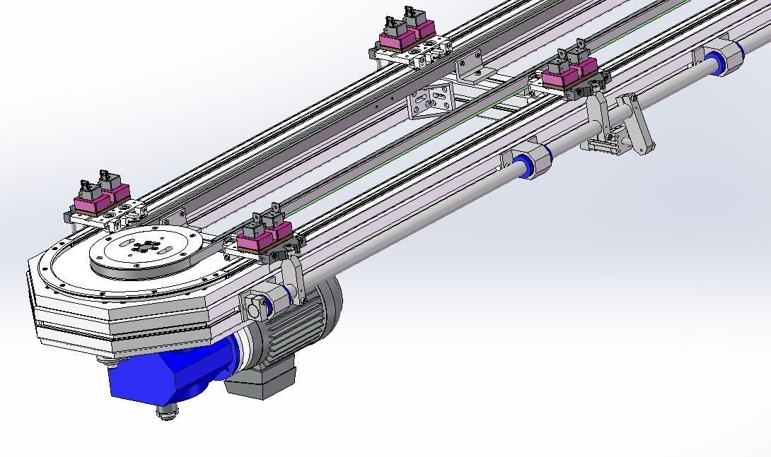 Relay automatic assembly line 3D model | CGTrader