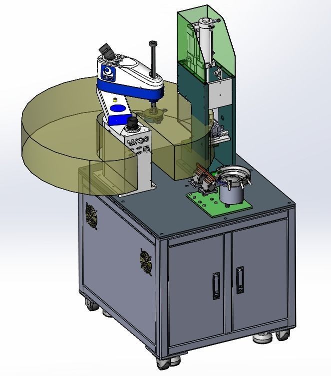 Relay automatic assembly line 3D model | CGTrader