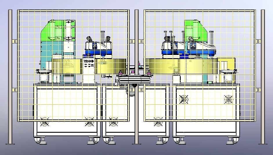 Relay automatic assembly line 3D model | CGTrader