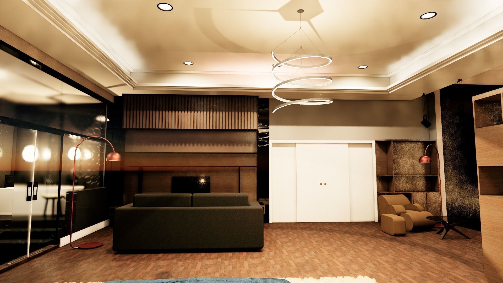 NATIVE REVIT MODERN HOUSE 3D model | CGTrader