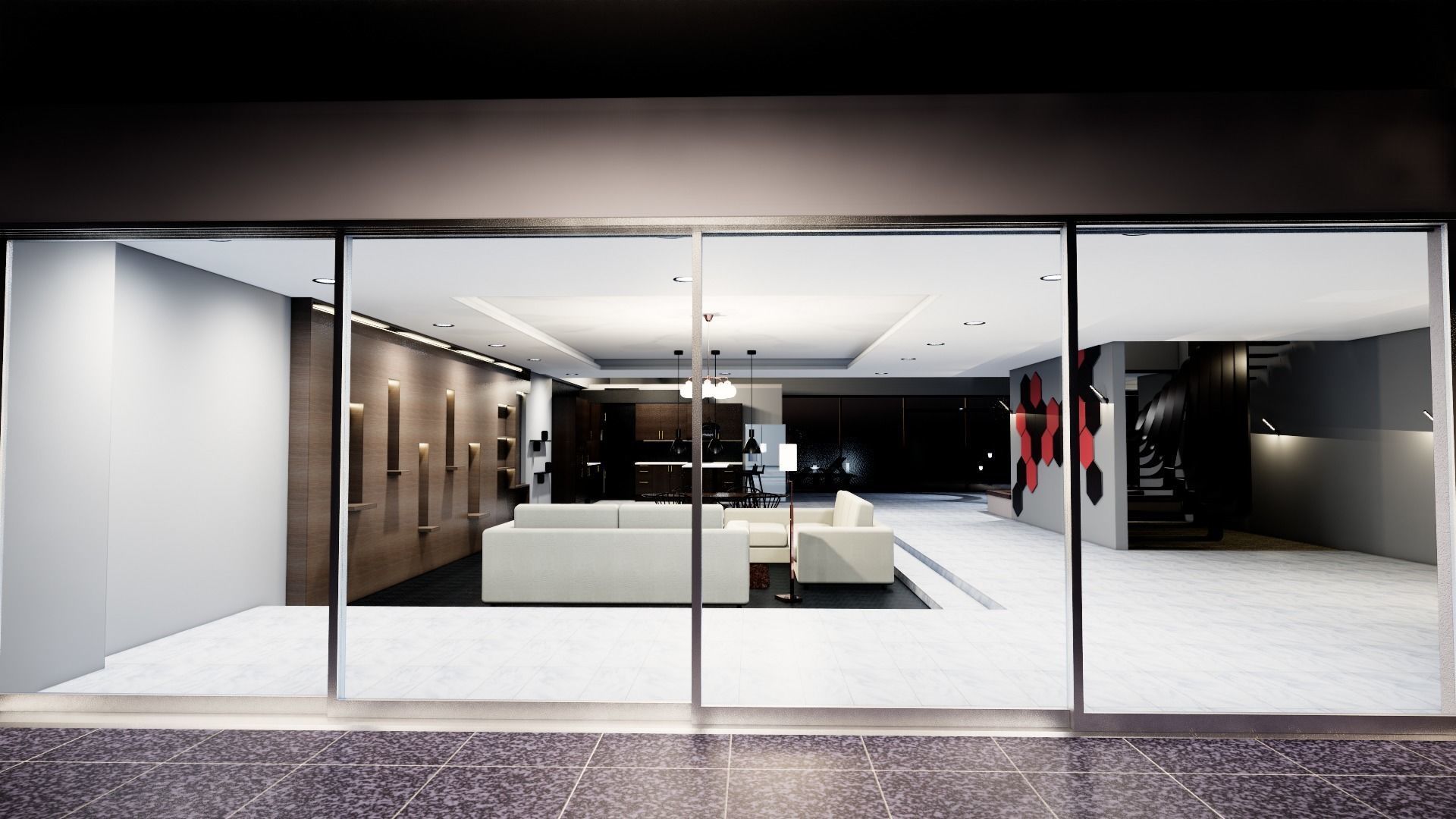 NATIVE REVIT MODERN HOUSE 3D model | CGTrader