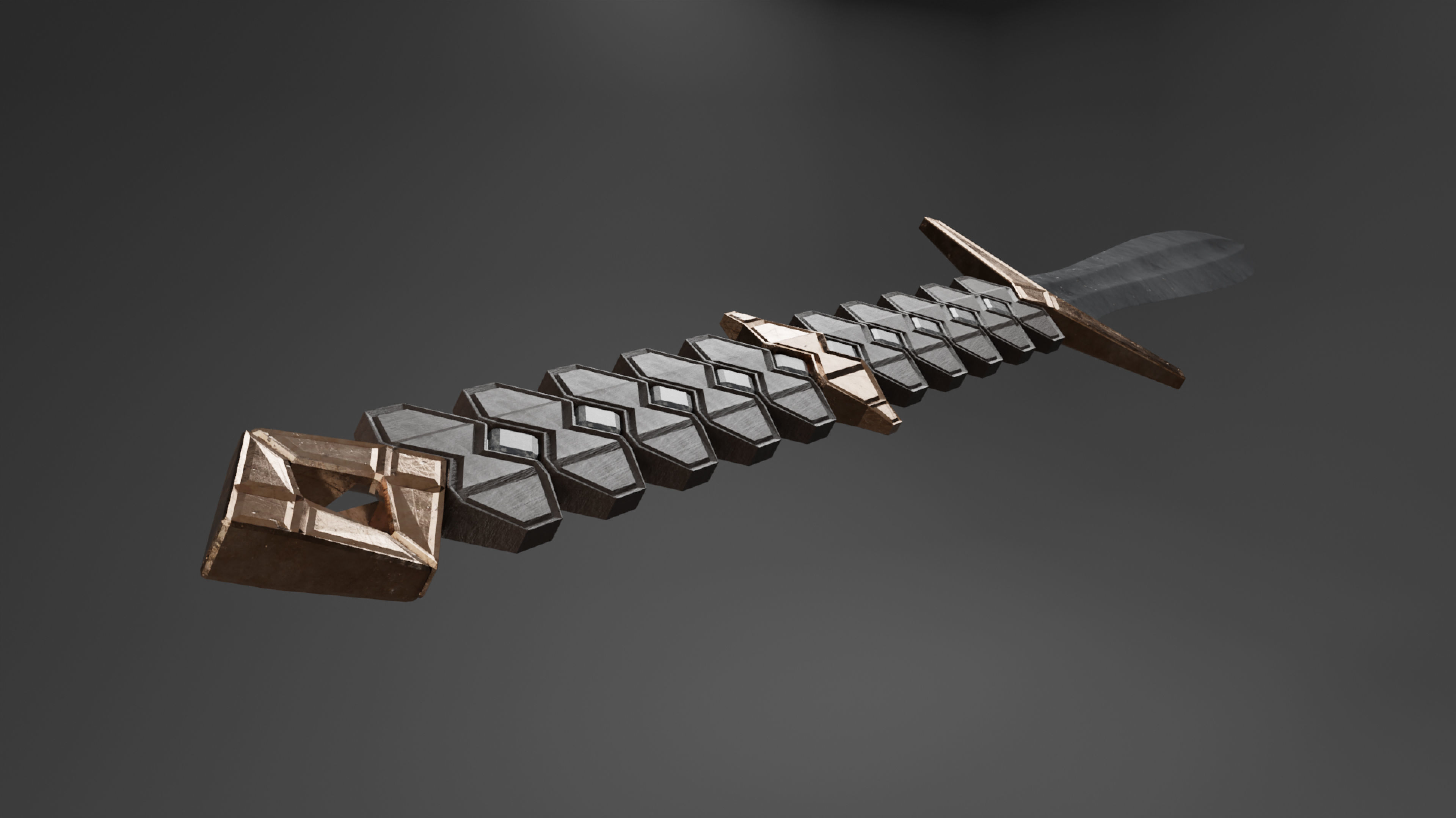 Long handle sword free VR / AR / low-poly 3D model | CGTrader