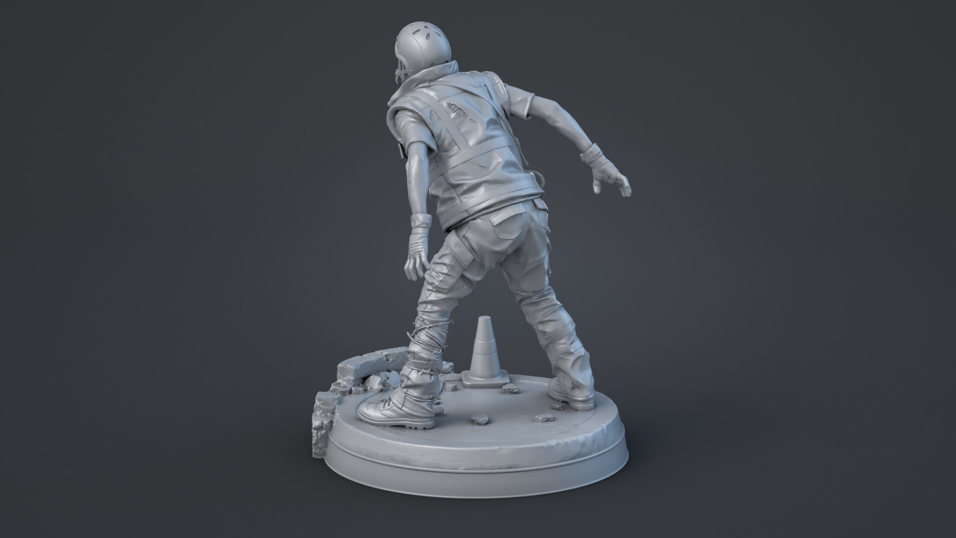 Screamer - World War Z 3D model 3D printable | CGTrader