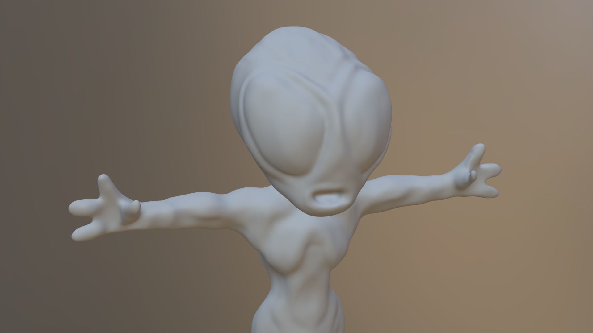Alien humanoid free 3D model | CGTrader