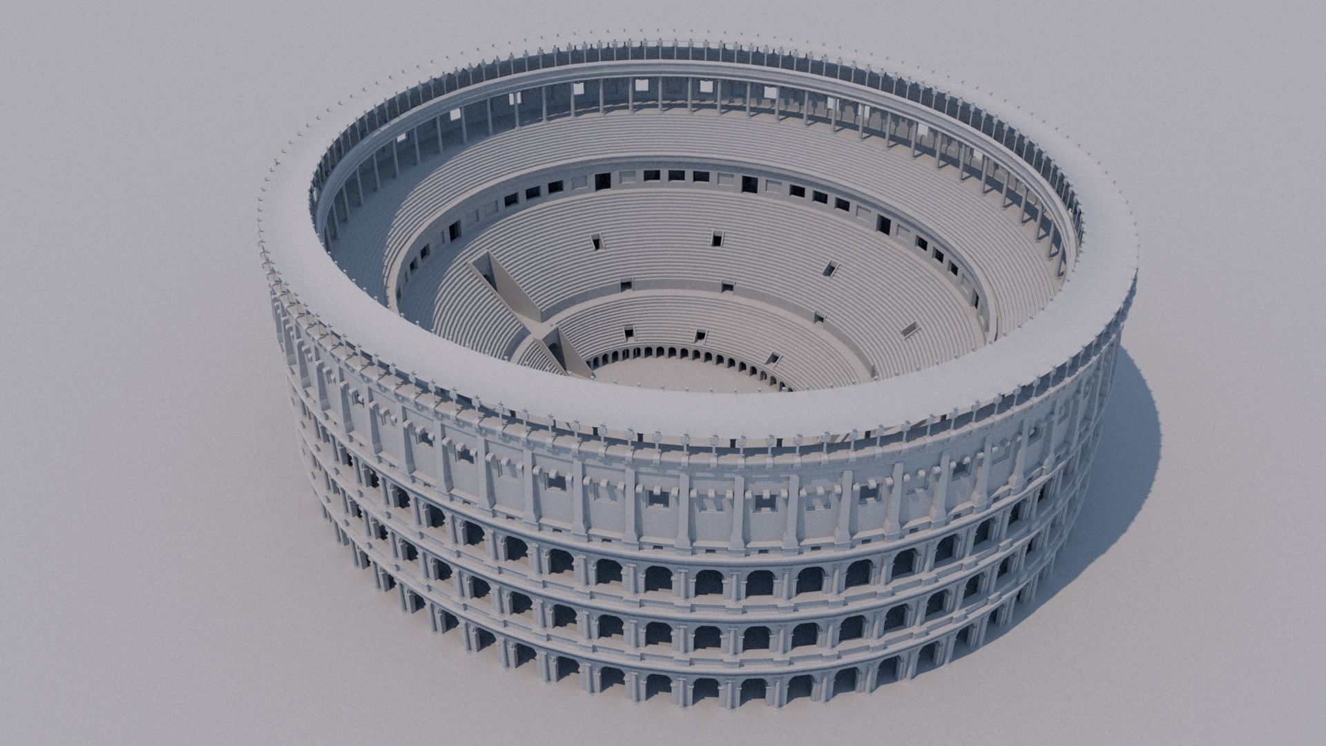 Roman Colosseum 3D model | CGTrader