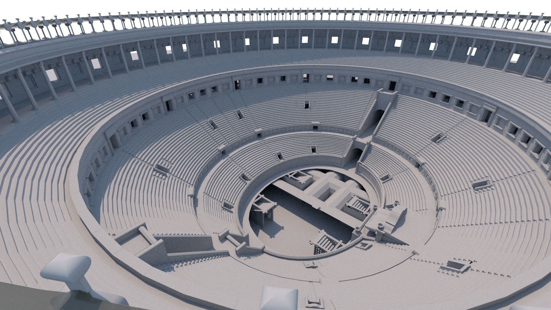 Roman Colosseum 3D model | CGTrader