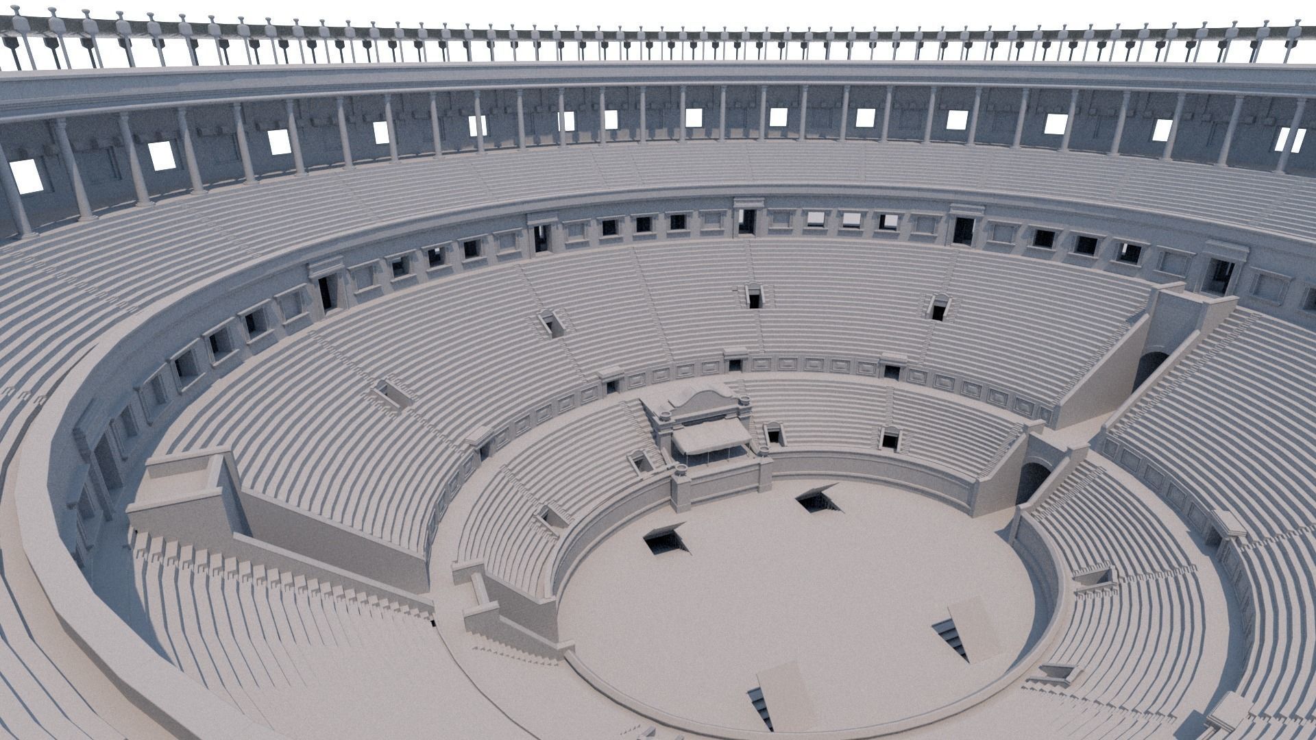 Roman Colosseum 3D model | CGTrader