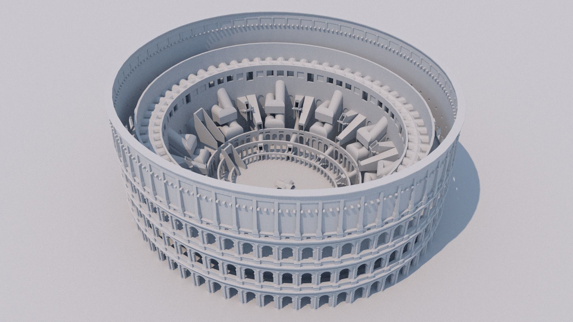 Roman Colosseum 3D model | CGTrader