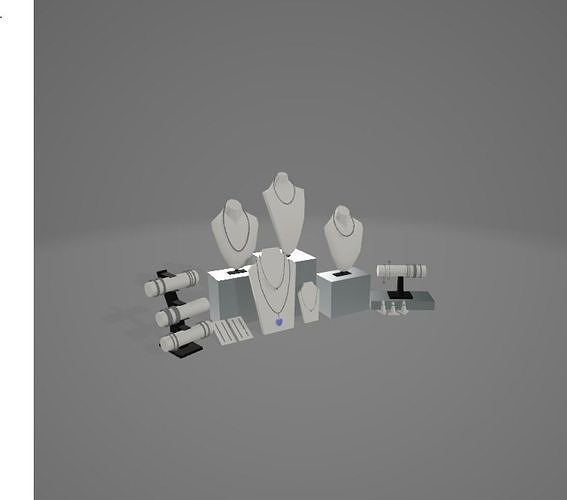 Jewellery Display Unit 3D model 3D printable | CGTrader
