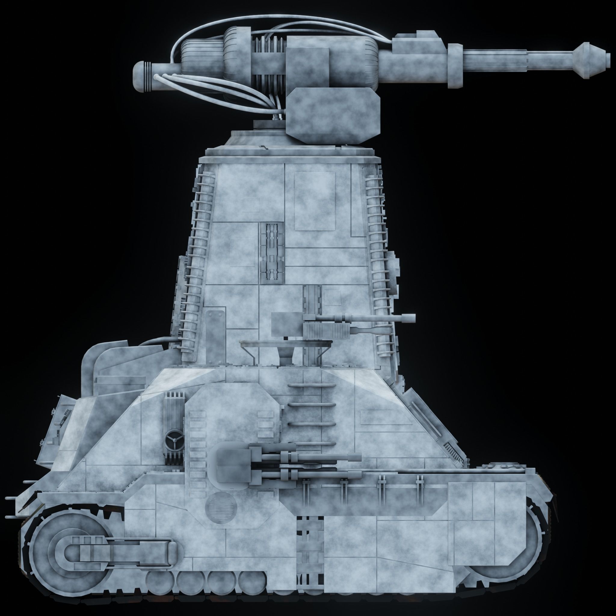 XR-85 tank droid 3D model | CGTrader