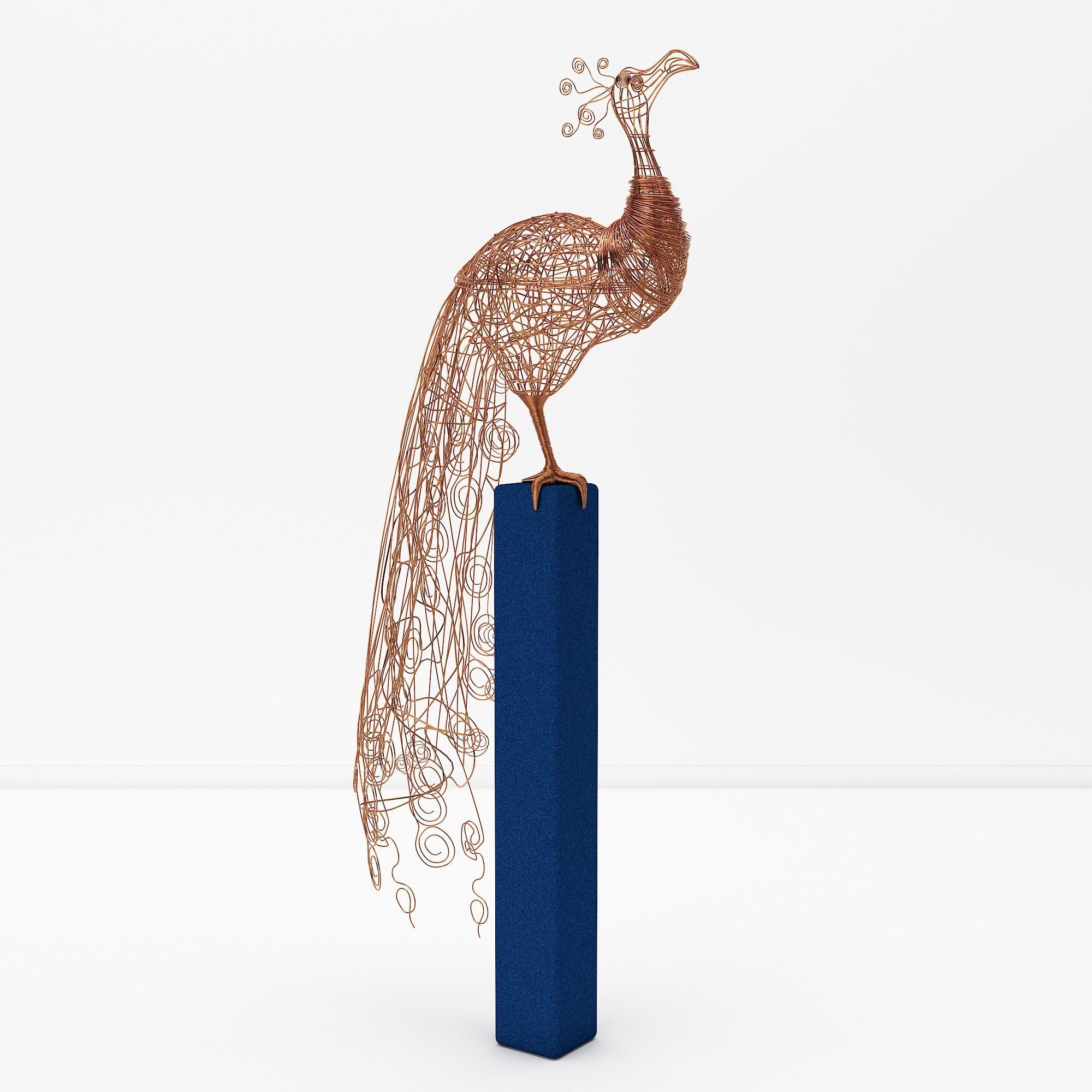 Wire Mesh Sculpture 3D model | CGTrader