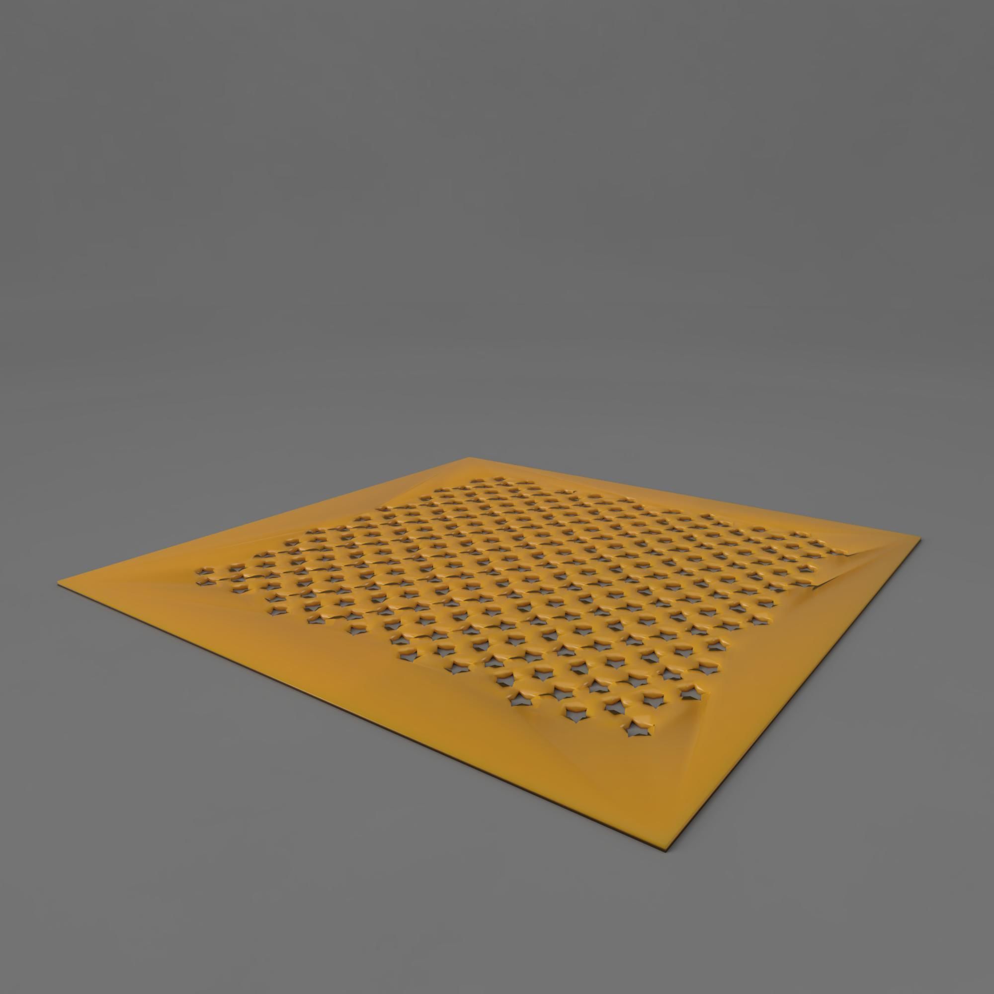 Stars stencil 3D model 3D printable | CGTrader