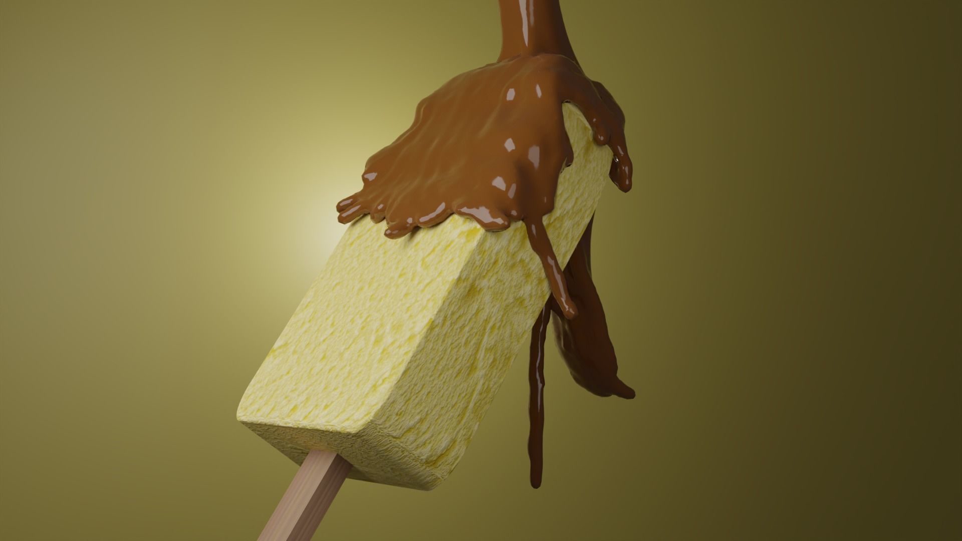 Ice cream model 3D model 3D printable | CGTrader
