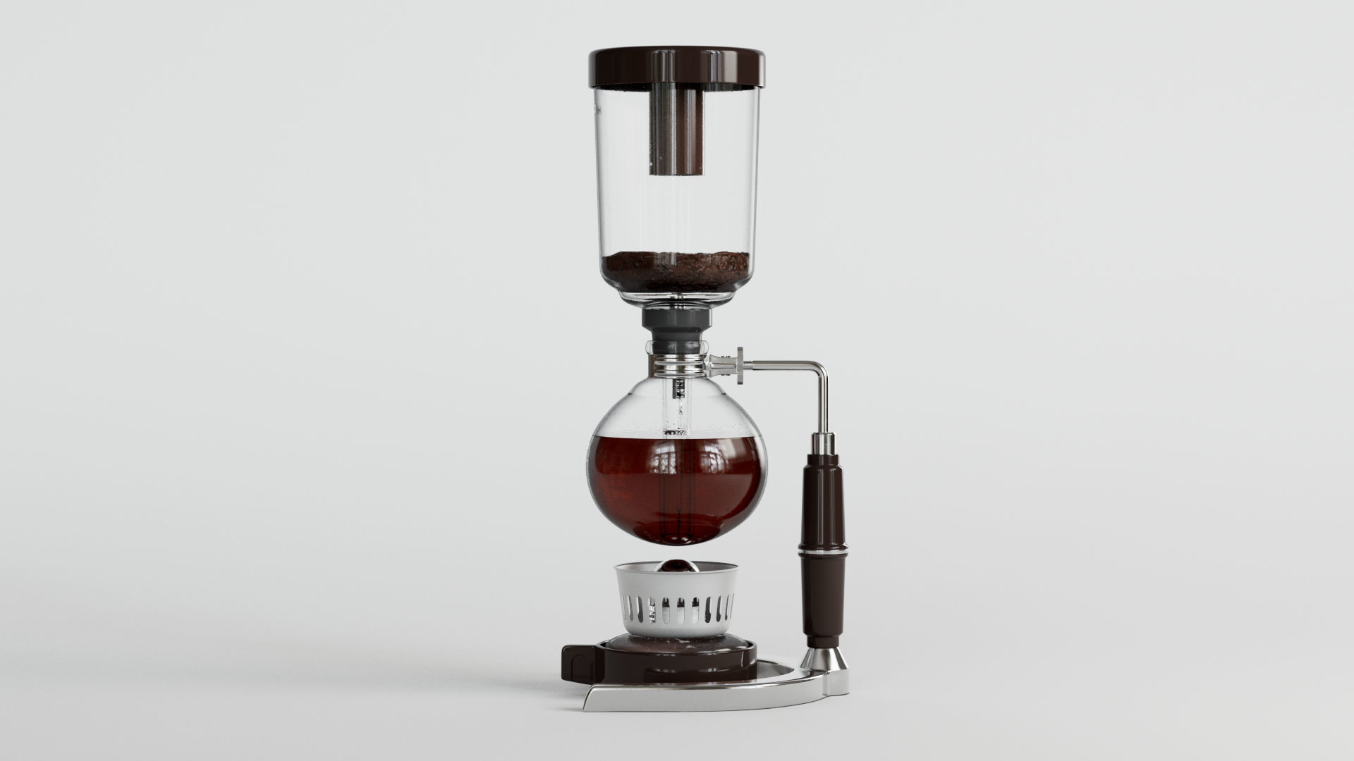 Hario Coffee Syphon 3D model | CGTrader