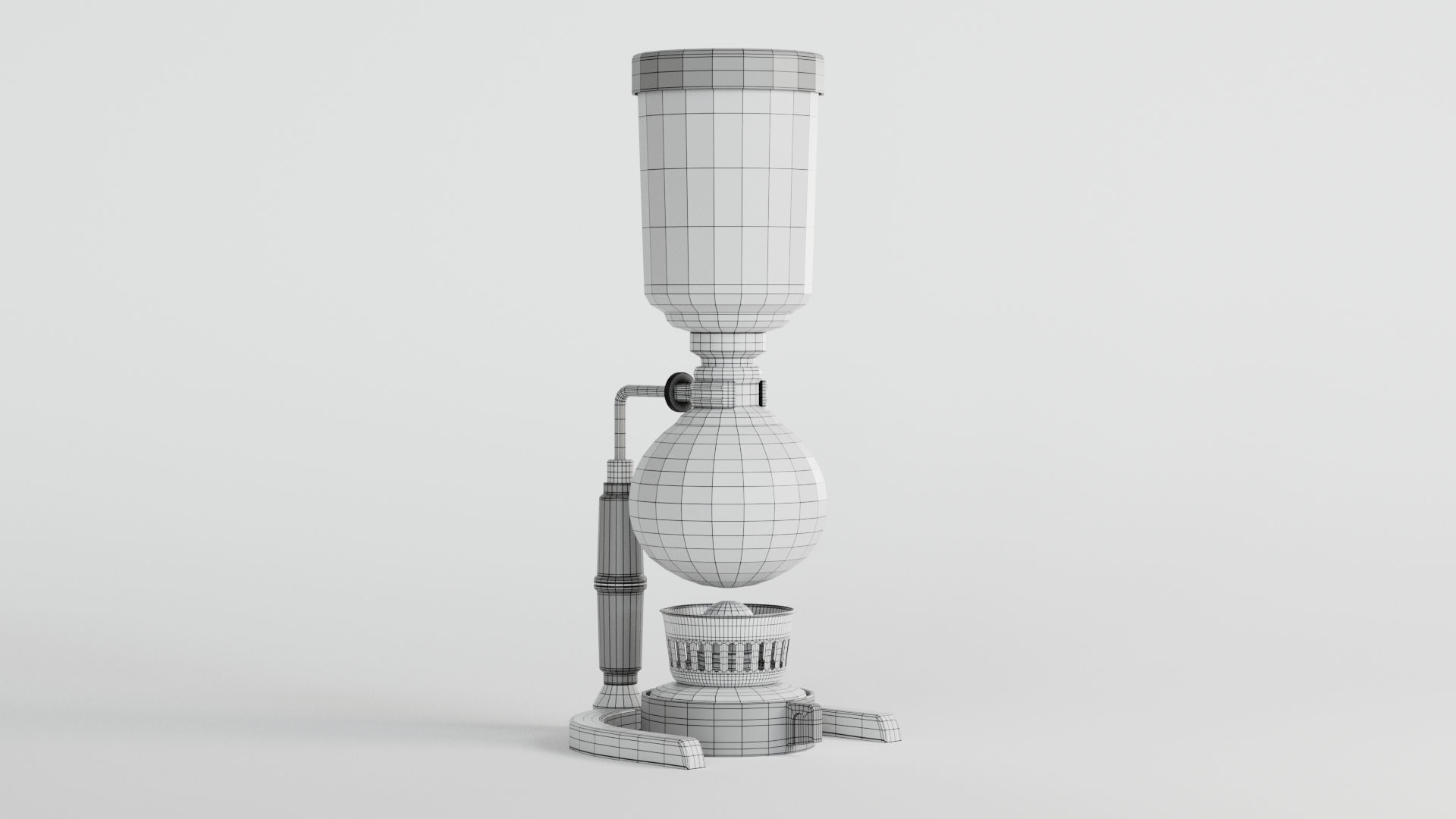 Hario Coffee Syphon 3D model | CGTrader
