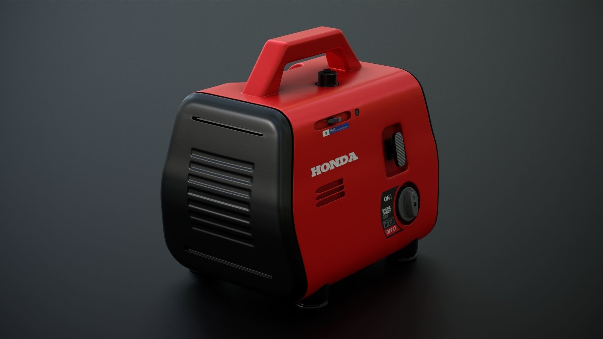 3D model Portable Mini Generator VR / AR / low-poly | CGTrader