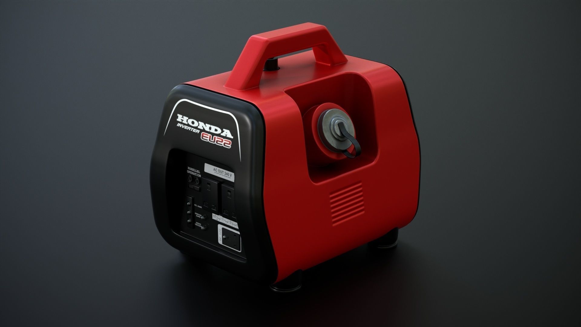 3D model Portable Mini Generator VR / AR / low-poly | CGTrader