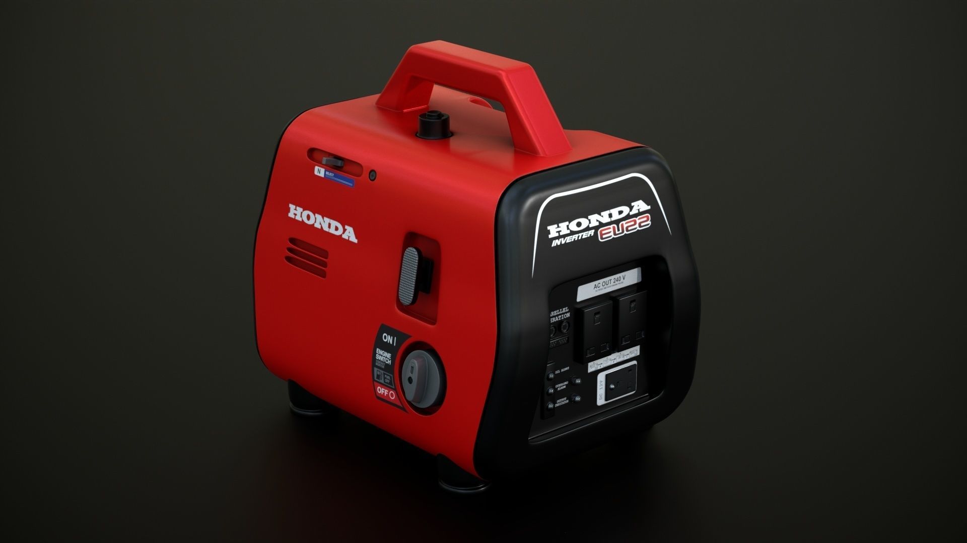 3D model Portable Mini Generator VR / AR / low-poly | CGTrader