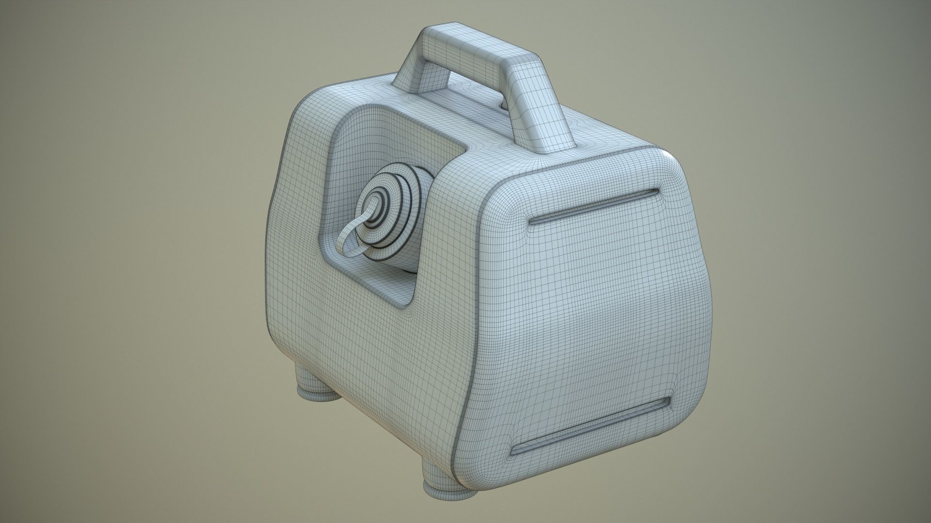 3D model Portable Mini Generator VR / AR / low-poly | CGTrader